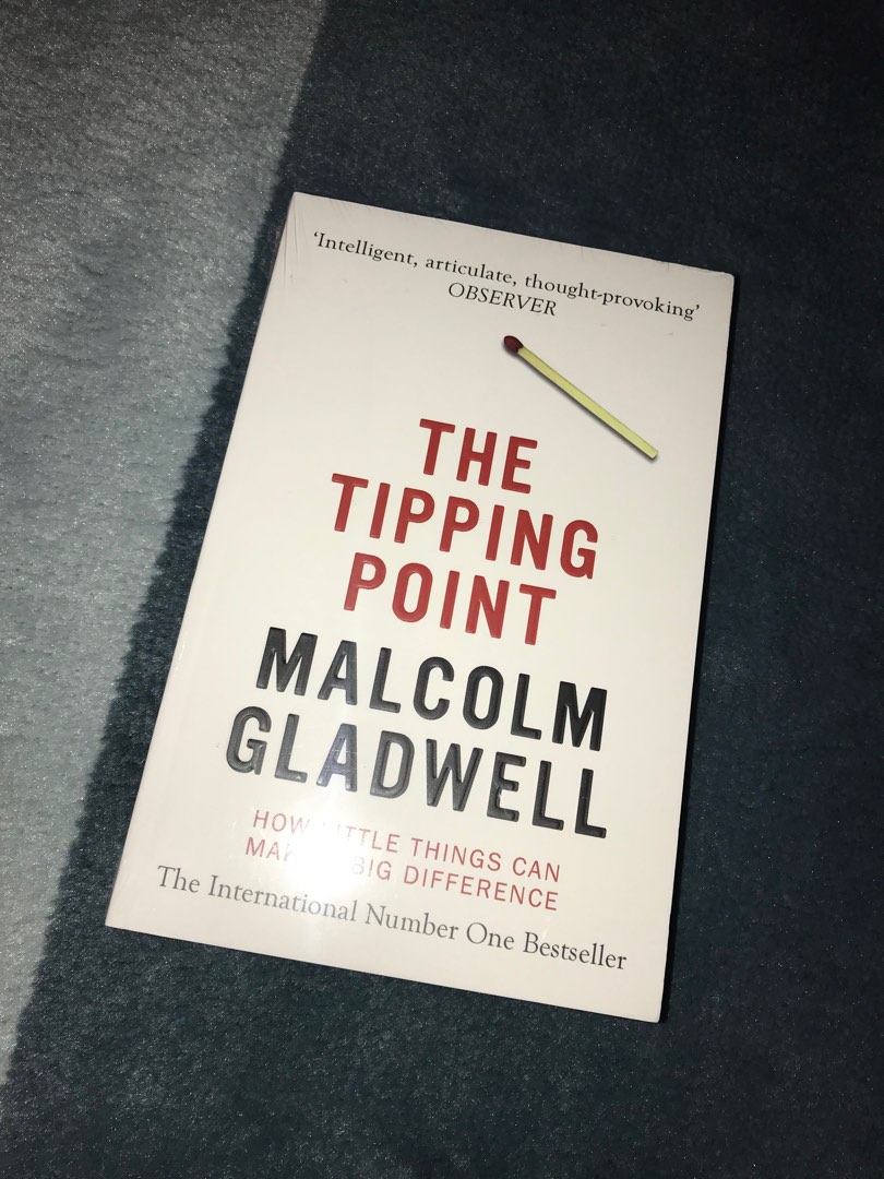 The Tipping Point by Malcolm Gladwell on Carousell