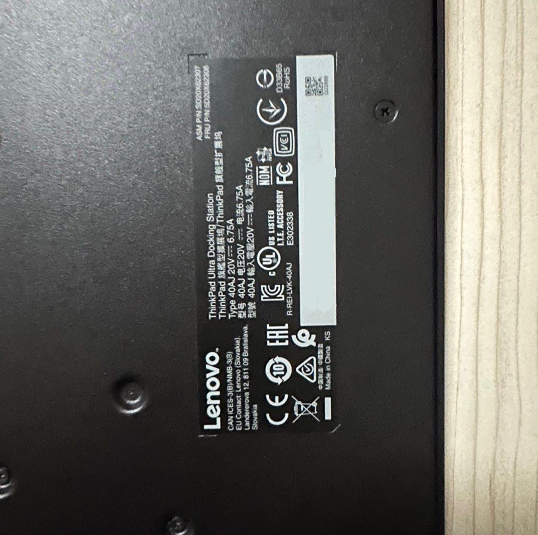 Thinkpad Ultra Docking Station Computers Tech Laptops Notebooks