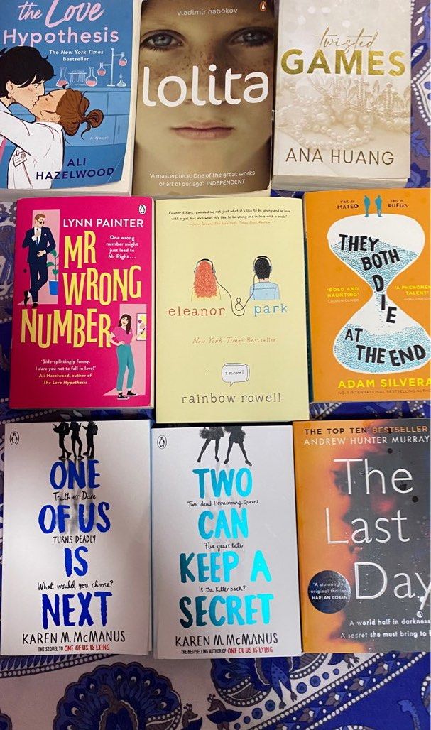 tiktok books/ books, Hobbies & Toys, Books & Magazines, Fiction & Non ...