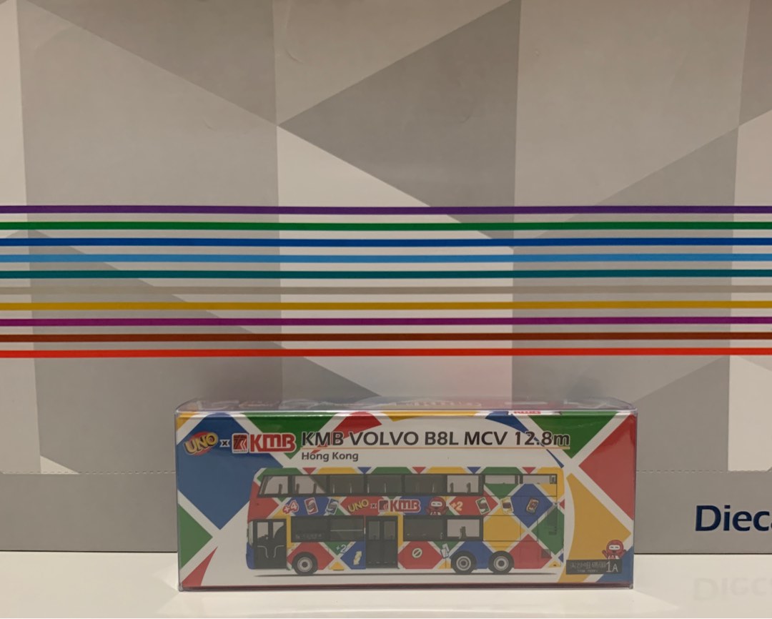 Tiny 九巴 x UNO KMB Volvo B8L MCV 埃及妖后 限定版 客製版 巴士模型車仔, 興趣及遊戲, 玩具 & 遊戲類 - Carousell