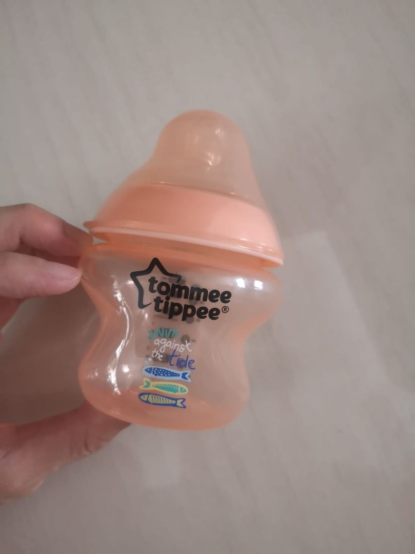 Tommee tippee feeding milk bottles 150ml 340ml Closer to Nature teats ...