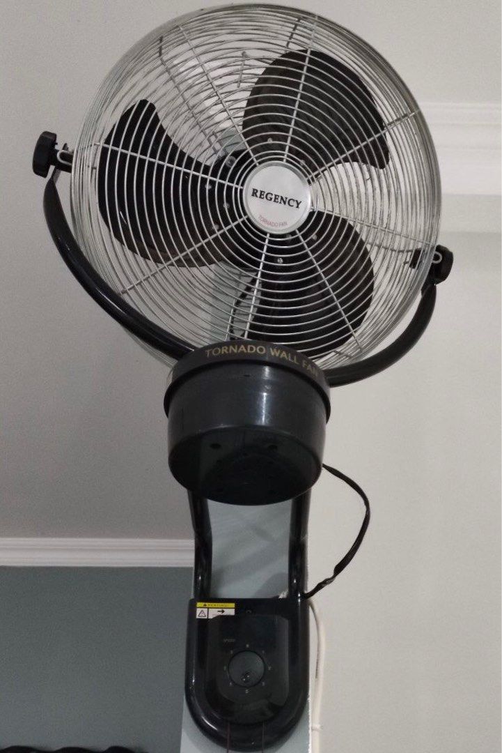 Tornado Wall Fan (REGENCY) on Carousell Tornado Wall Fan (REGENCY) on Carousell