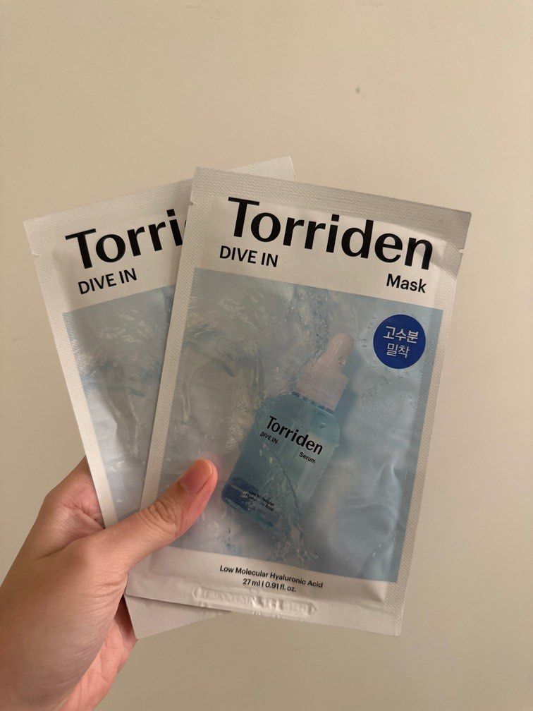 Torriden dive in mask, Beauty & Personal Care, Face, Face Care on Carousell