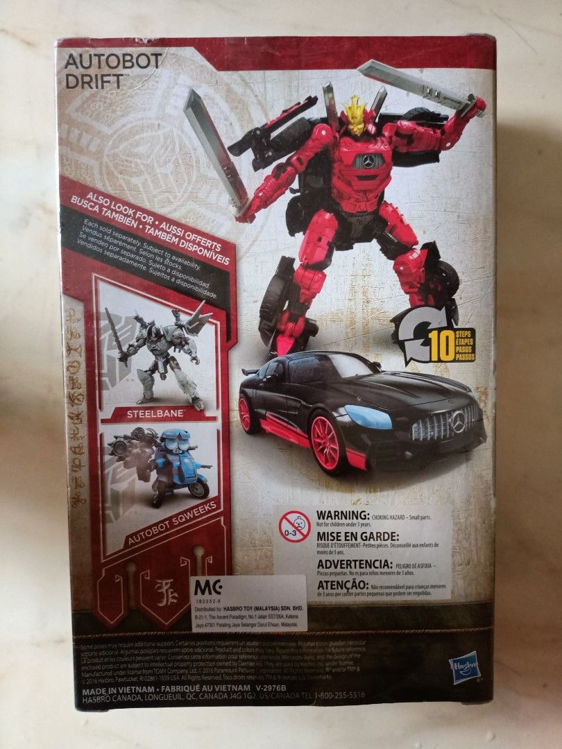 Transformers autobot drift premier edition Hasbro, Hobbies & Toys, Toys ...