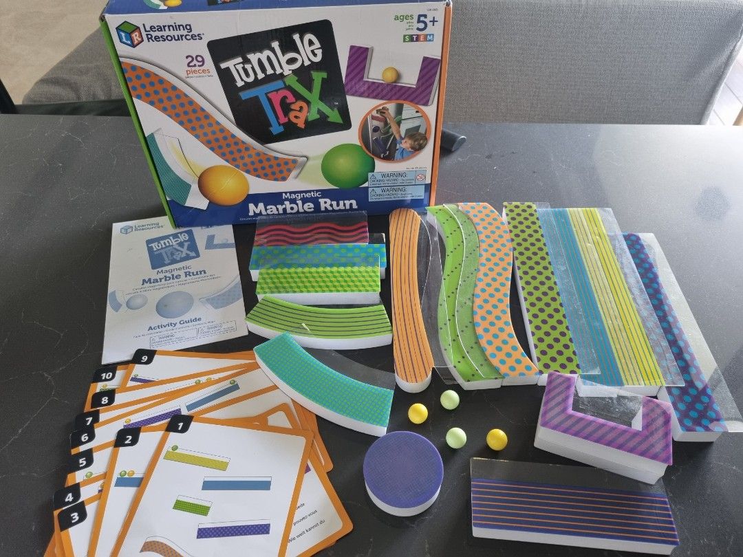 Tumble Trax Marble Run by Learning Resources, Hobbies & Toys, Toys ...