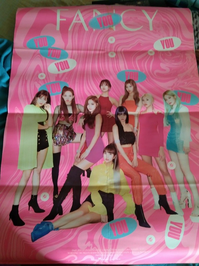 TWICE Fancy Album + Poster on Carousell