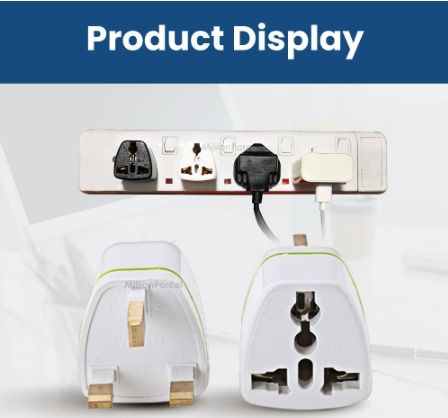 UK/SG 3 Pin Plug Power Converter | UK 3 Pin Plug Adapter | Travel ...