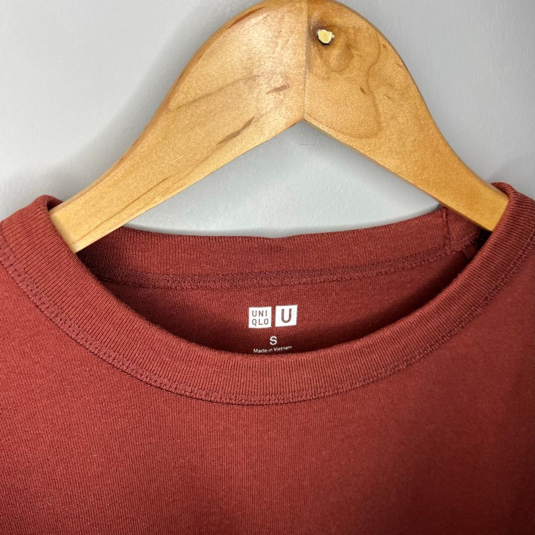 Uniqlo U Crew Neck Heavyweight T-Shirt CODE D02, Men's Fashion, Tops ...