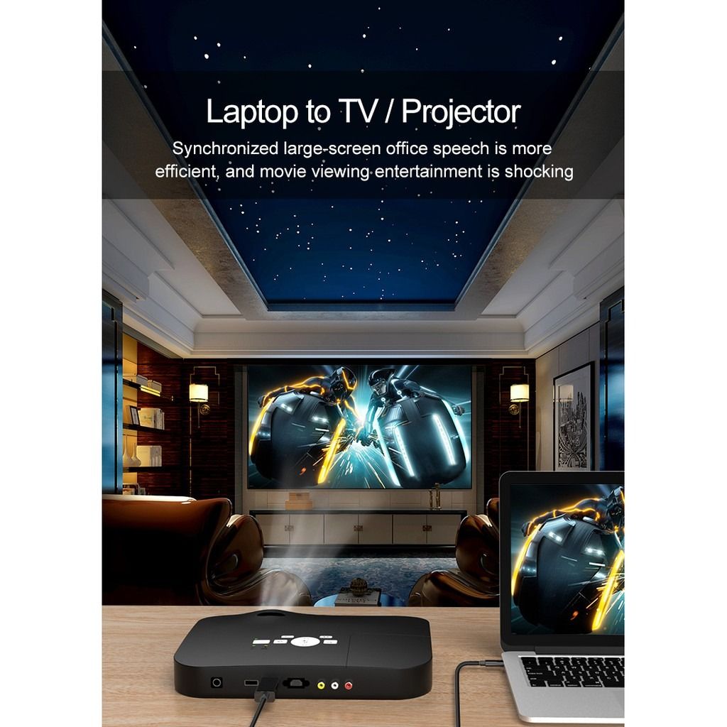 USB C to Displayport Cable Type C to DP Adapter 4K 60Hz Display Port to ...