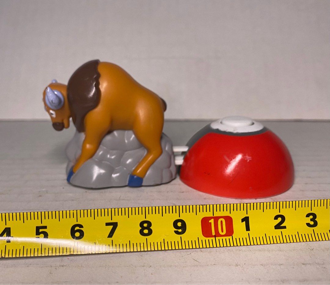 Vintage 1999 Burger King Pokemon Tauros Launching Toy Figure, Hobbies ...