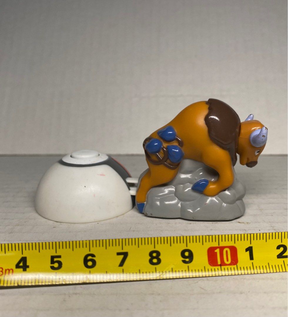 Vintage 1999 Burger King Pokemon Tauros Launching Toy Figure, Hobbies ...