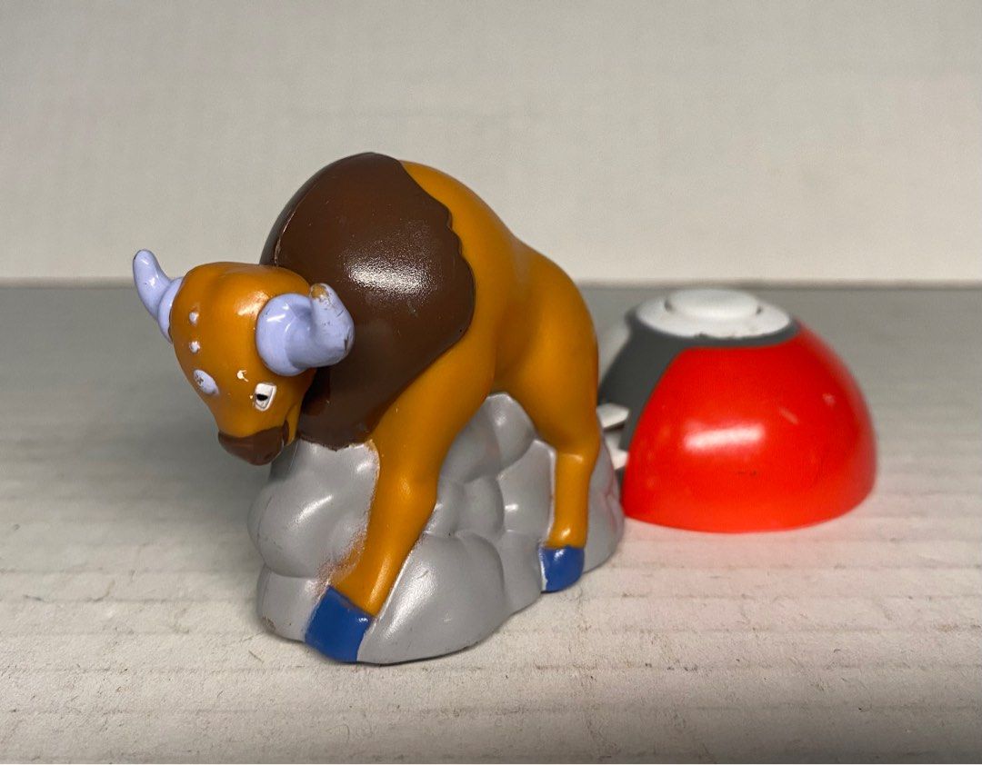 Vintage 1999 Burger King Pokemon Tauros Launching Toy Figure ($15) Yu ...