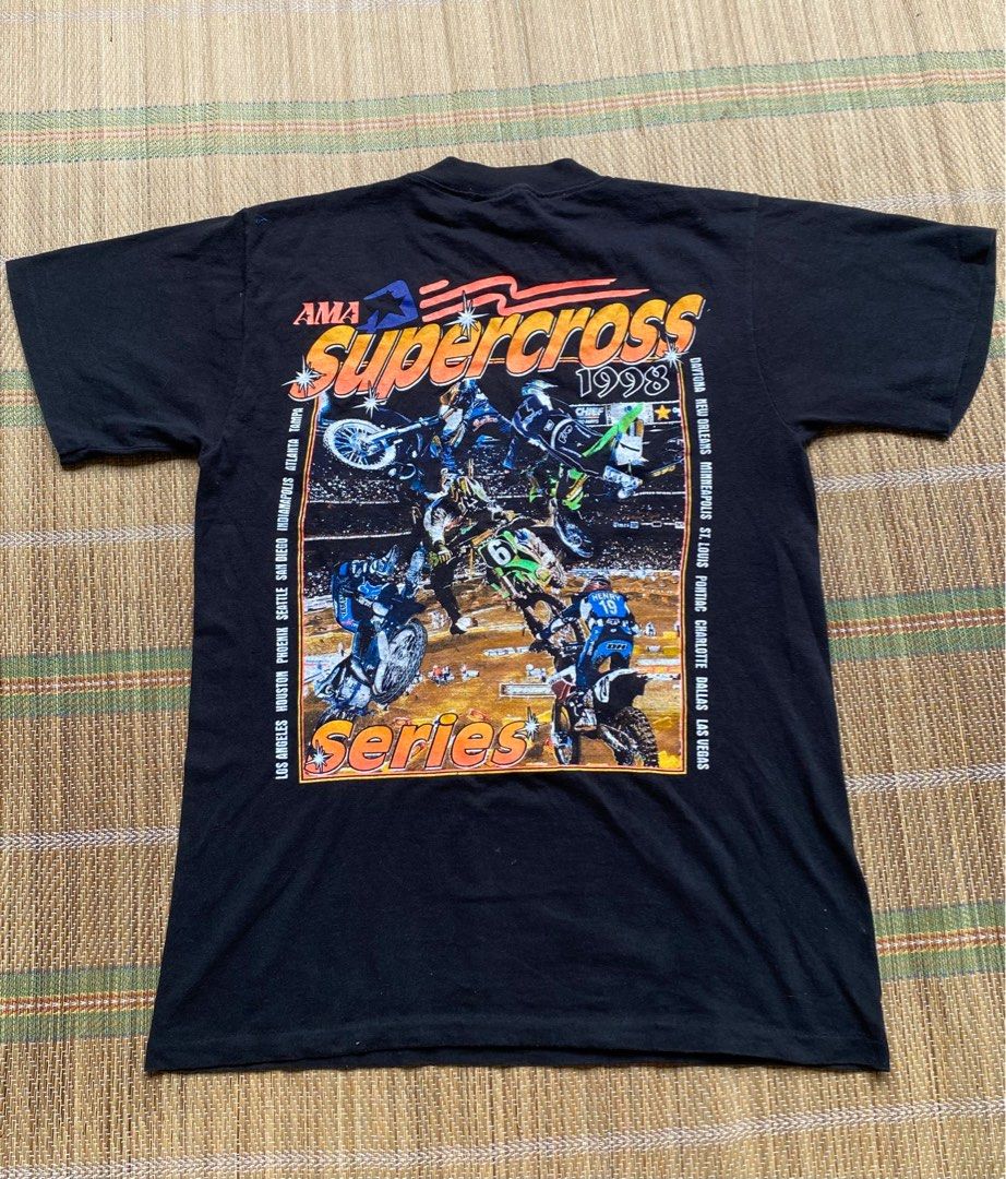 Vintage AMA SUPERCROSS 98s, Men's Fashion, Tops & Sets, Tshirts & Polo ...