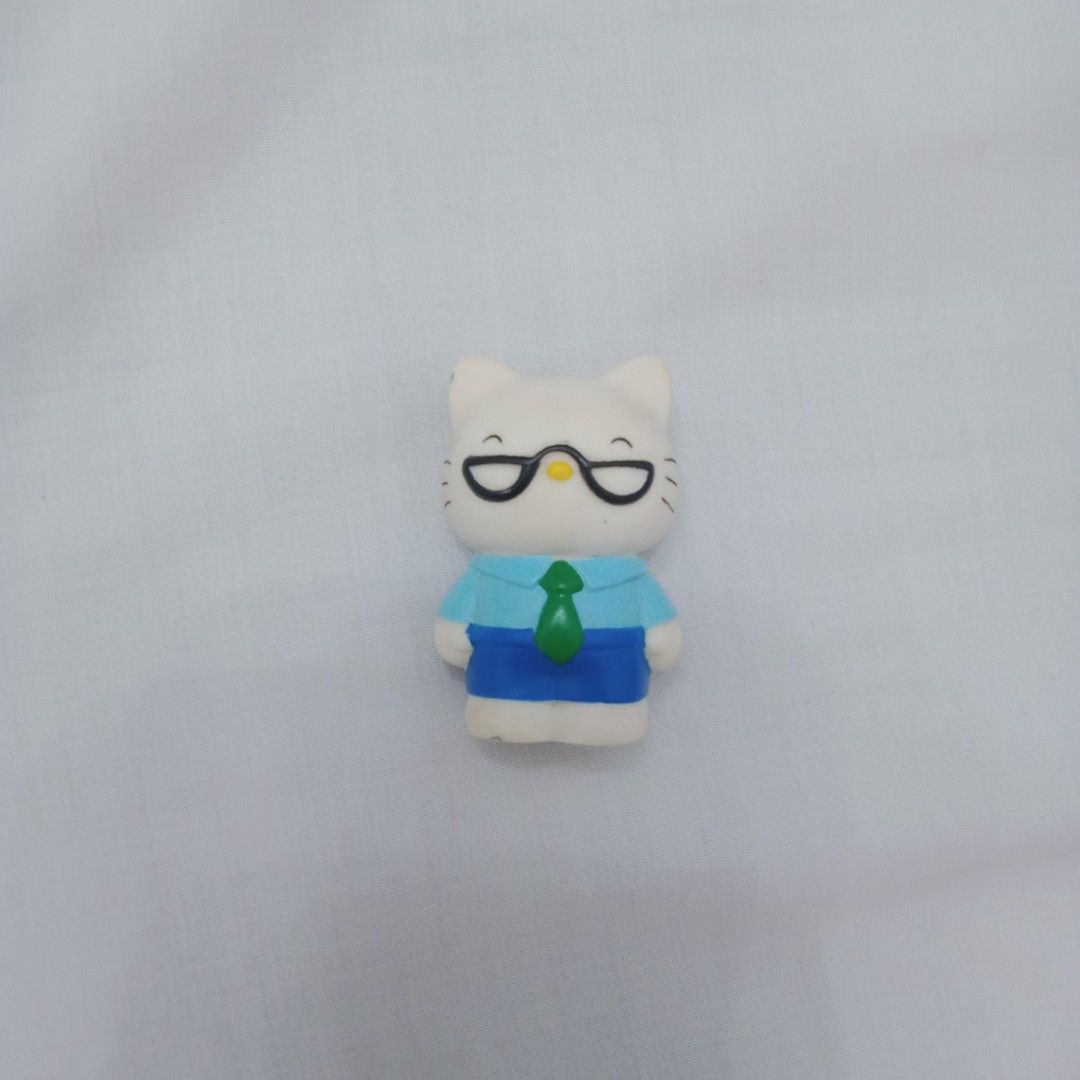 vintage hello kitty character george papa dad figure miniature sanrio ...
