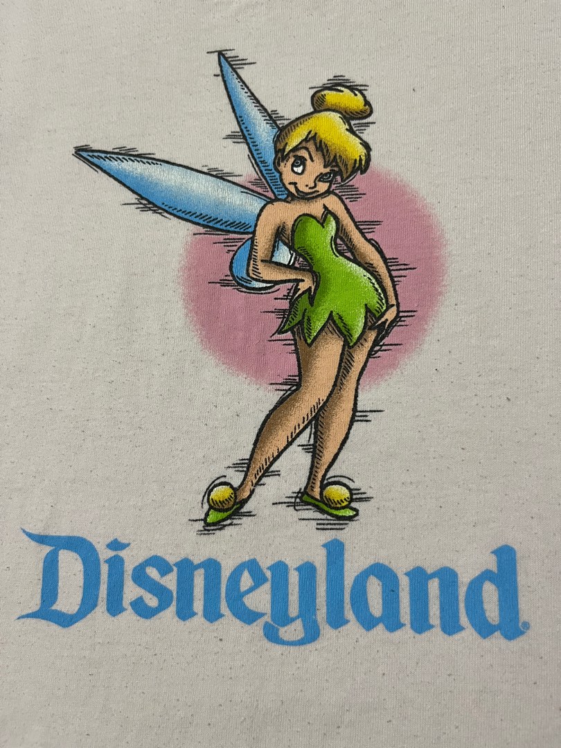 Vintage Tinker Bell Solo Tee, Men's Fashion, Tops & Sets, Tshirts ...