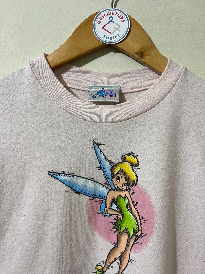Vintage Tinker Bell Solo Tee, Men's Fashion, Tops & Sets, Tshirts ...