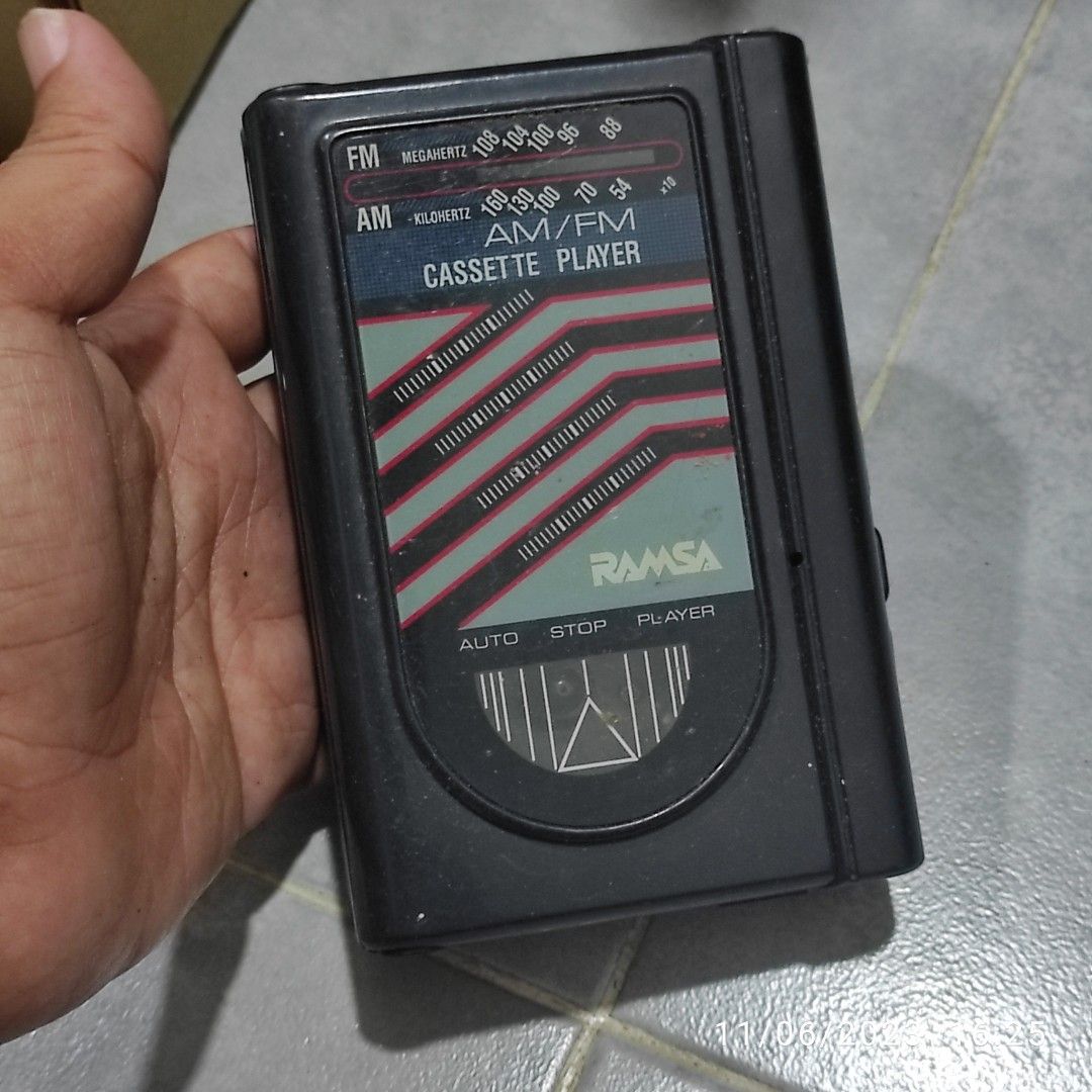 Walkman Ramsa zaman sekolah menengah tahun 90an, Audio, Portable Music ...