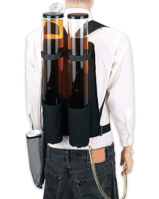 Wine Dispenser Backpack/Black wine backpack dispenser on Carousell