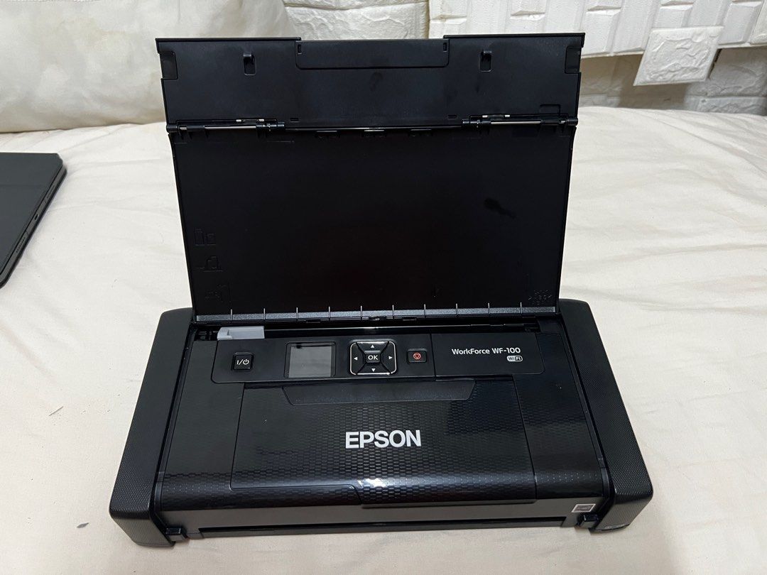 Wireless Portable Printer Epson WF100 on Carousell