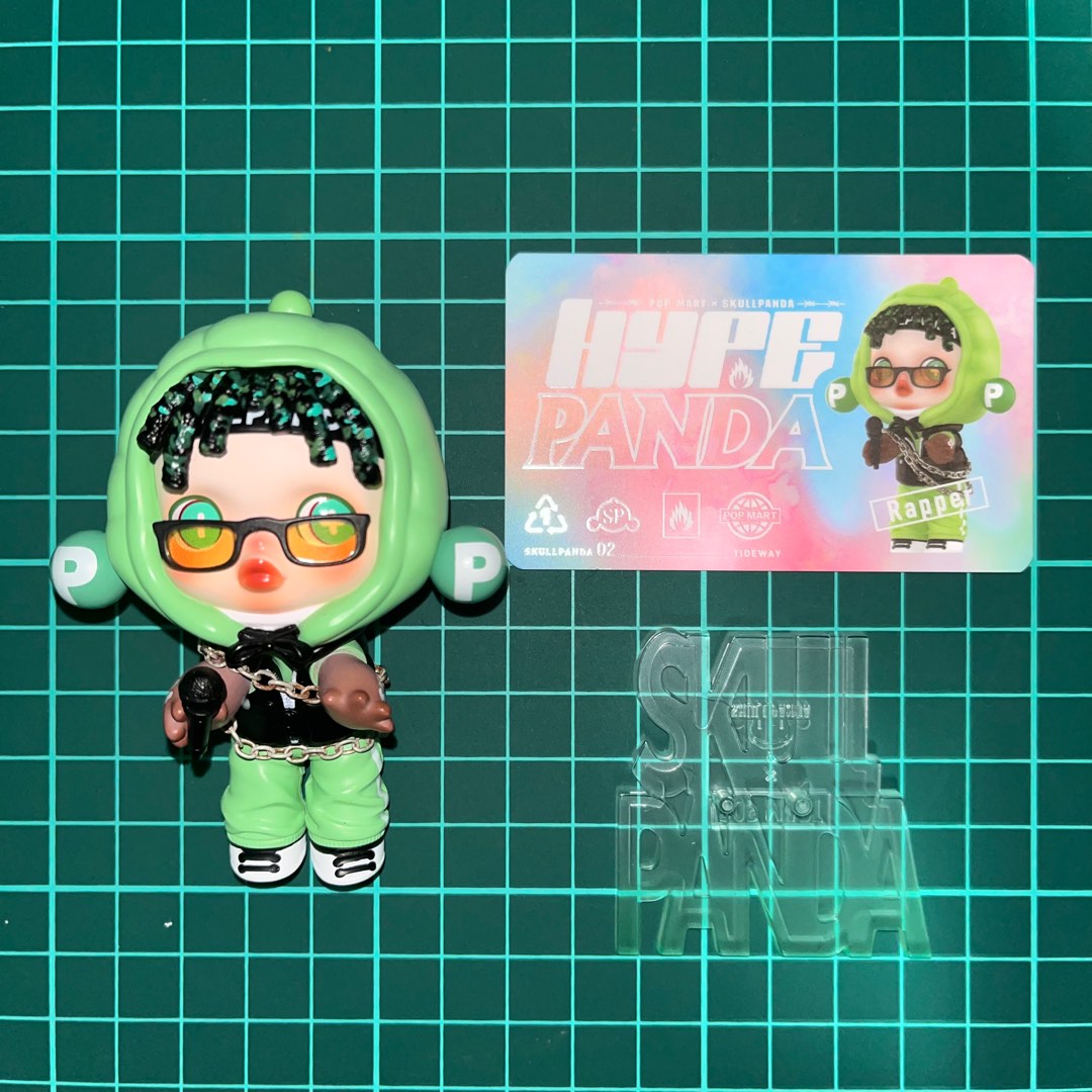 WTS POPMART HYPE PANDA RAPPER, Hobbies & Toys, Toys & Games on Carousell
