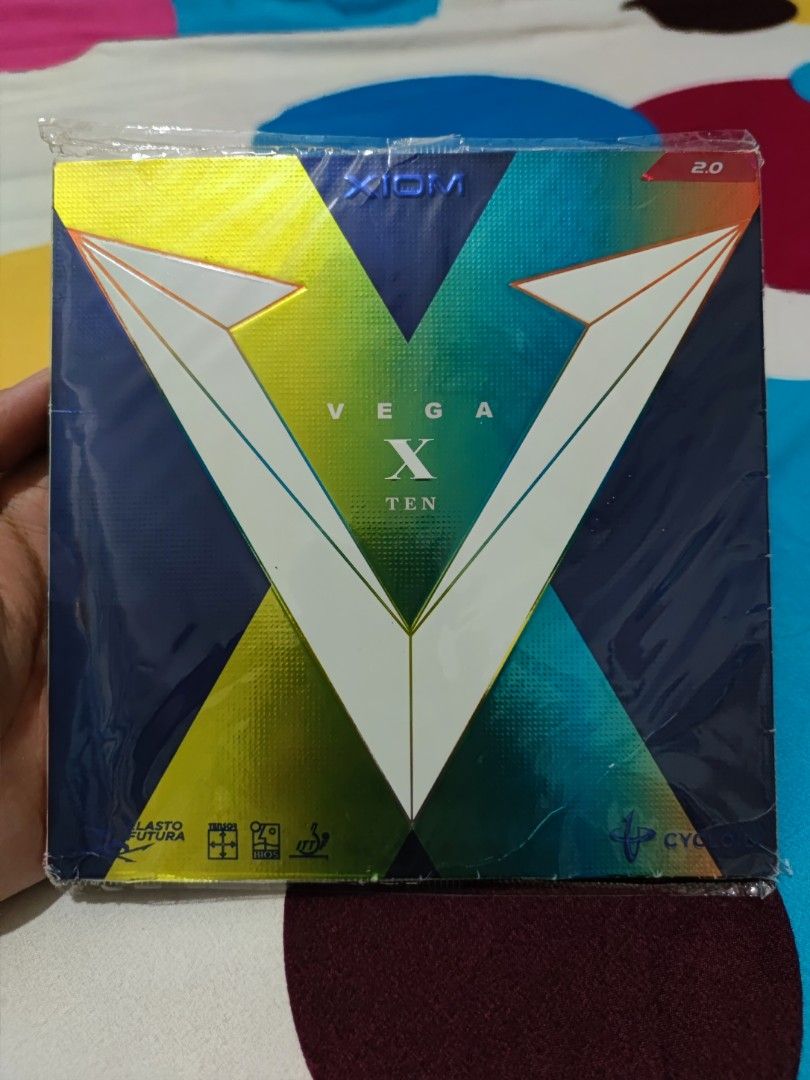 Xiom Vega X Table Tennis Rubber(Red 2.0mm), Sports Equipment, Sports & Games, Racket & Ball ...