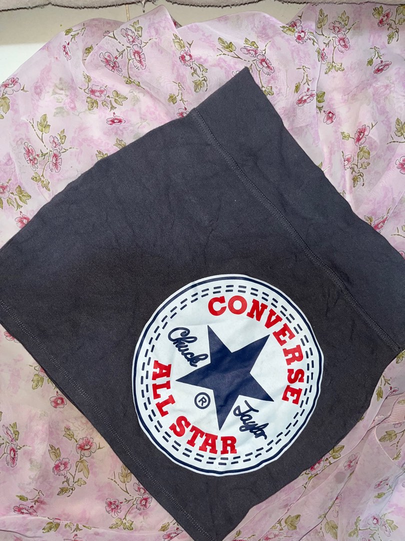 Y2K CONVERSE MINI SKIRT, Fesyen Wanita, Pakaian Wanita, Gaun & Rok di ...