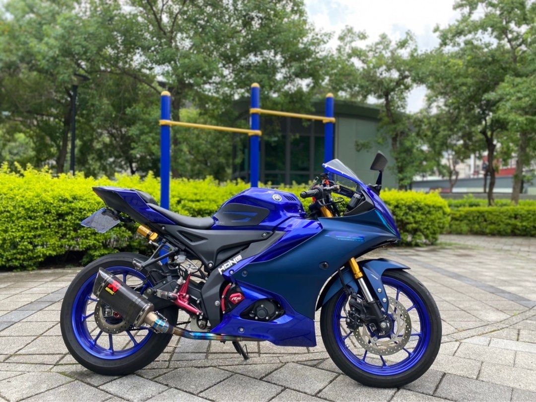 YAMAHA R15v4 快排, 機車, 二手機車在旋轉拍賣