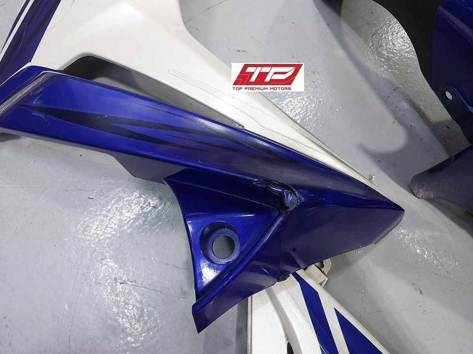 Yamaha X-1R Original Cover Set (White Blue), Motorcycles, Motorcycle ...