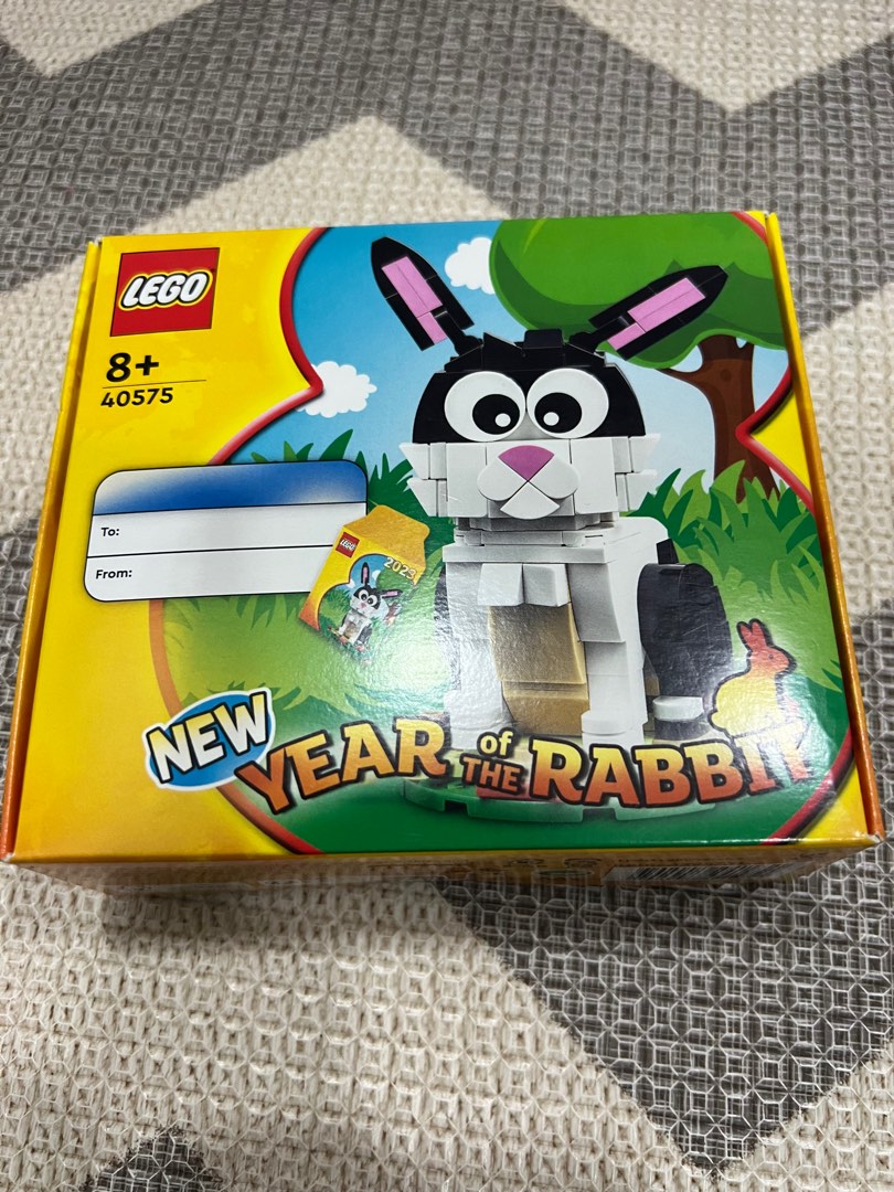 Year of Rabbit Lego, Hobbies & Toys, Toys & Games on Carousell