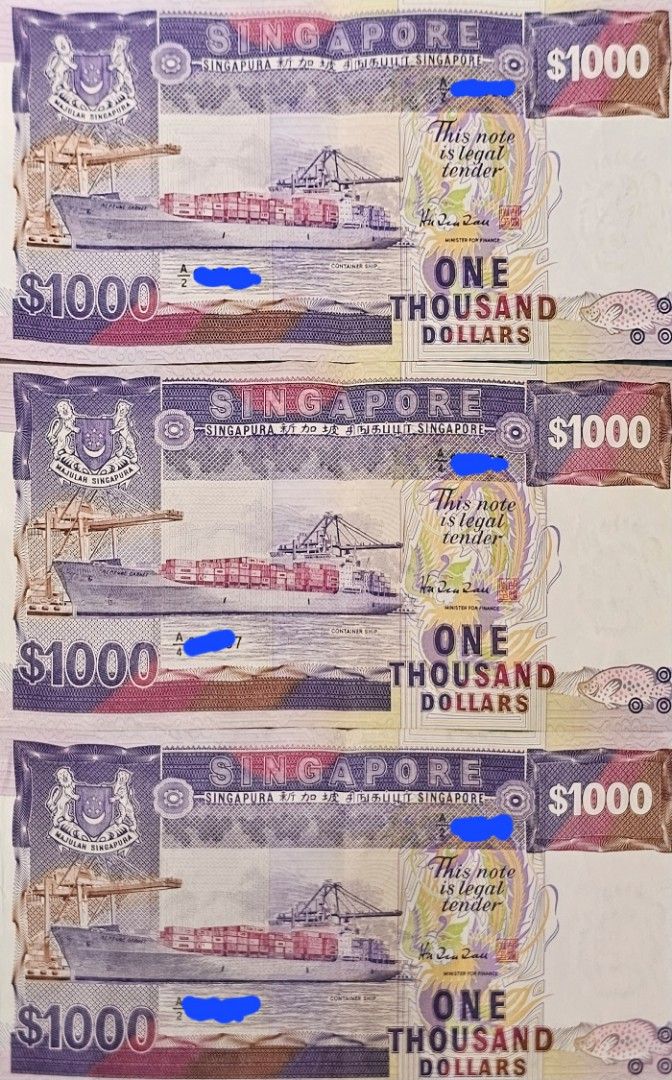 1000 1k notes ship series, Hobbies & Toys, Memorabilia & Collectibles ...