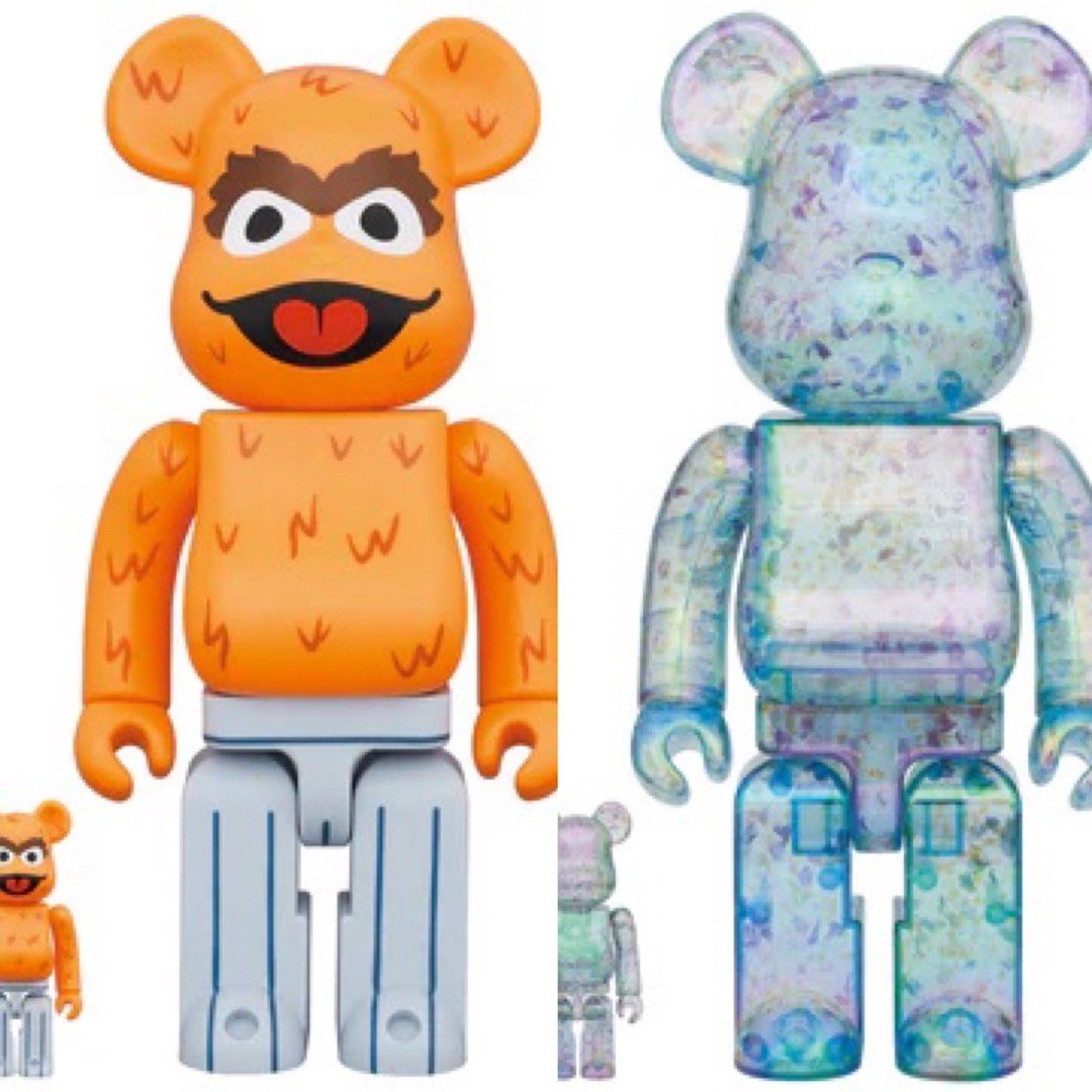 1000% 400% Anever 3rd ver Oscar Sesame Street bearbrick be@rbrick, Hobbies & Toys, Toys & Games ...