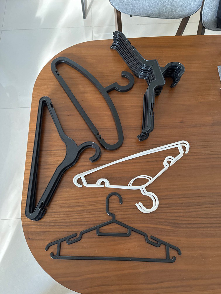 23 different hangers, Furniture & Home Living, Home Improvement ...