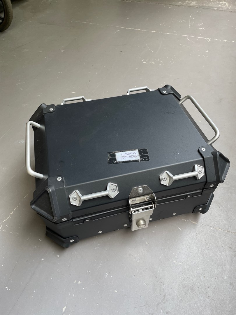 25Litre Aluminium Top Box (Xmax 300), Motorcycles, Motorcycle ...