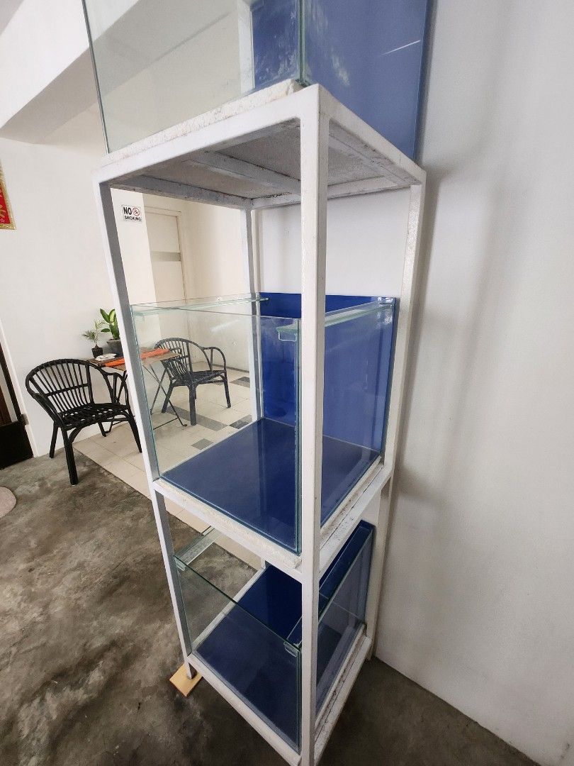 3 tier fish tanks for sale [1.5ft x 1.5ft x 1.5ft], Pet Supplies, Homes ...