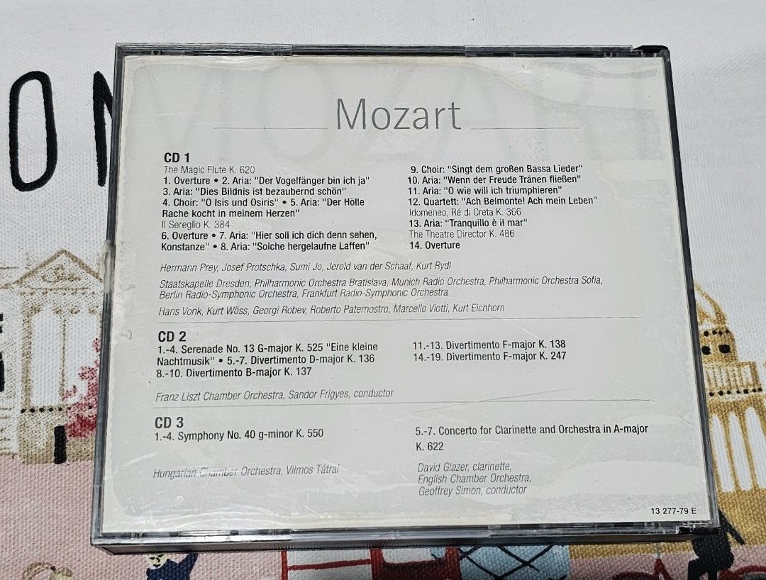 5 cds of classical music - Great composer series - Mozart, Brahms, Sibelius, Hobbies & Toys ...