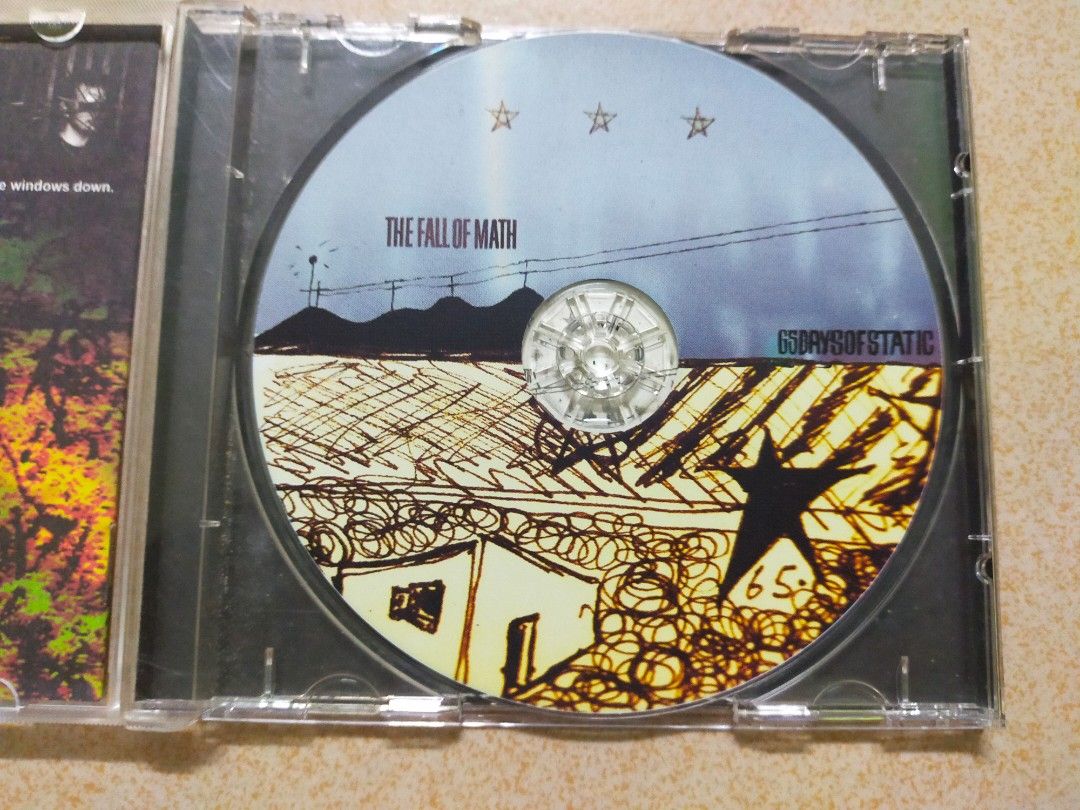 65daysofstatic - The fall of math, Hobbies & Toys, Music & Media, CDs ...