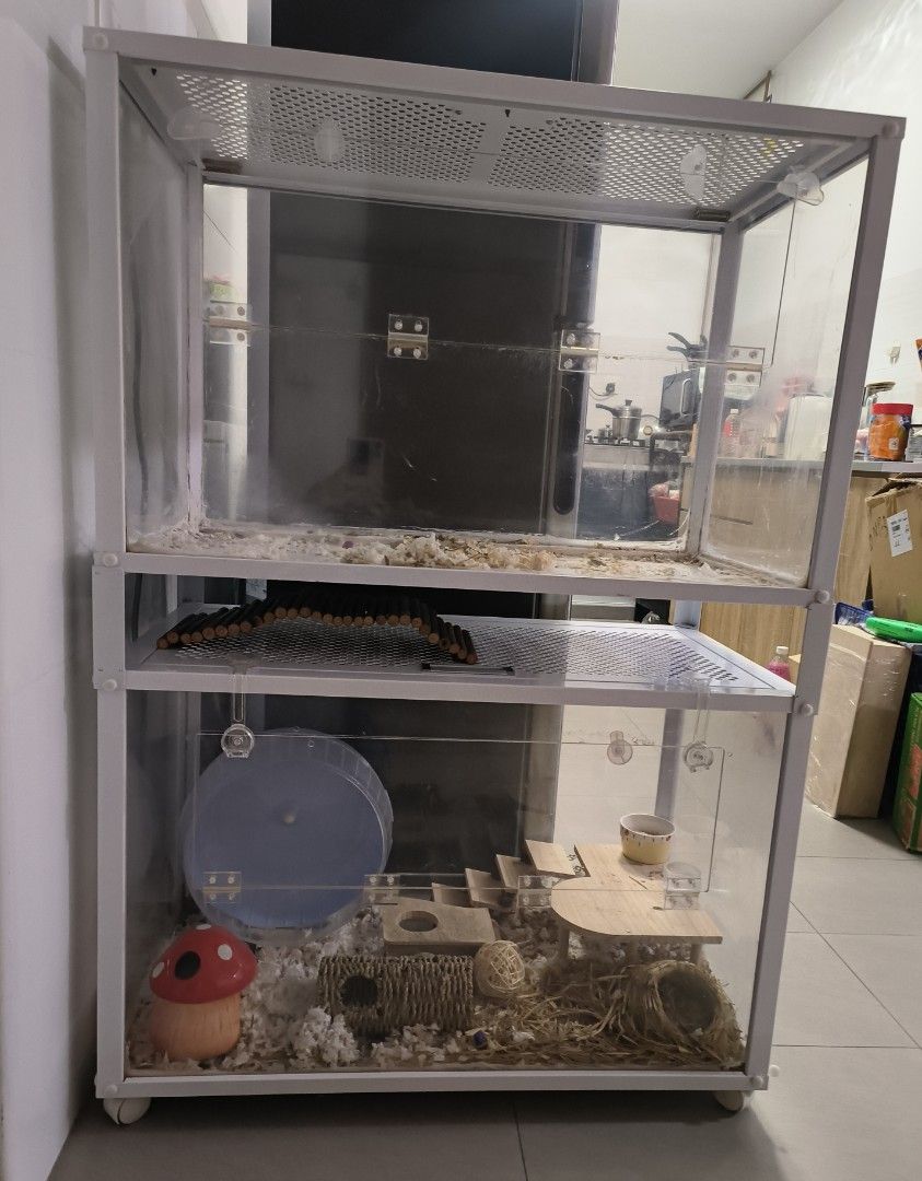 80cm Bucatstate Metal Hamster Cage, Pet Supplies, Homes & Other Pet ...