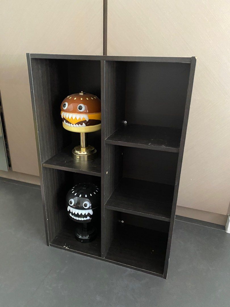 型格 實用 Bearbrick kaws figure show display cabinet bearbricks 展示櫃 兩個 儲物架 ...