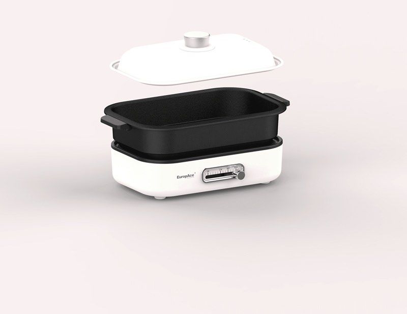 ( Free delivery )3 in 1 EuropAce NEW Hot Pot / Steamboat with Grill ...