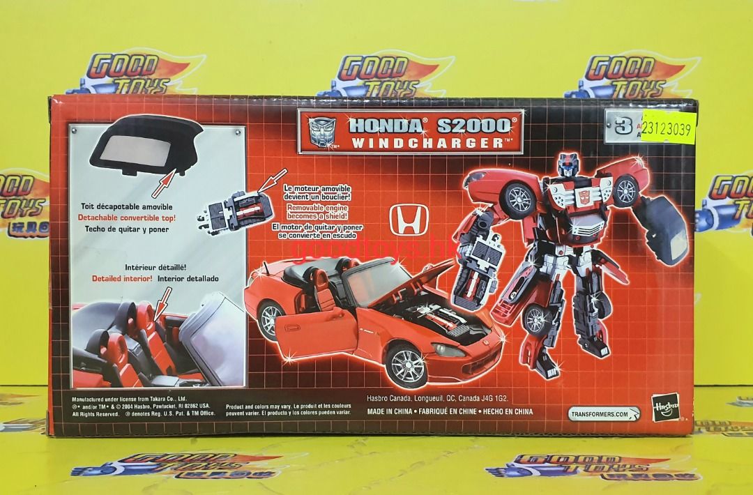 中古已開封 HASBRO 美版 變形金剛 TRANSFORMERS ALTERNATORS 10 HONDA S2000 ...