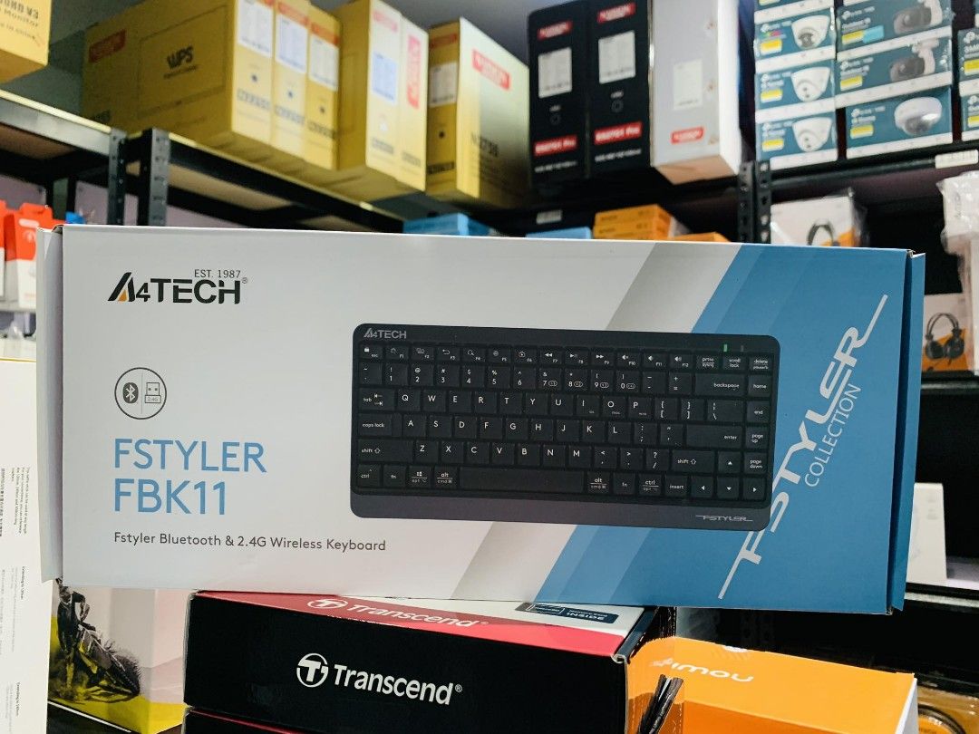 A4Tech FBK11 Bluetooth & 2.4G Wireless Keyboard, Computers & Tech, Parts & Accessories, Computer ...