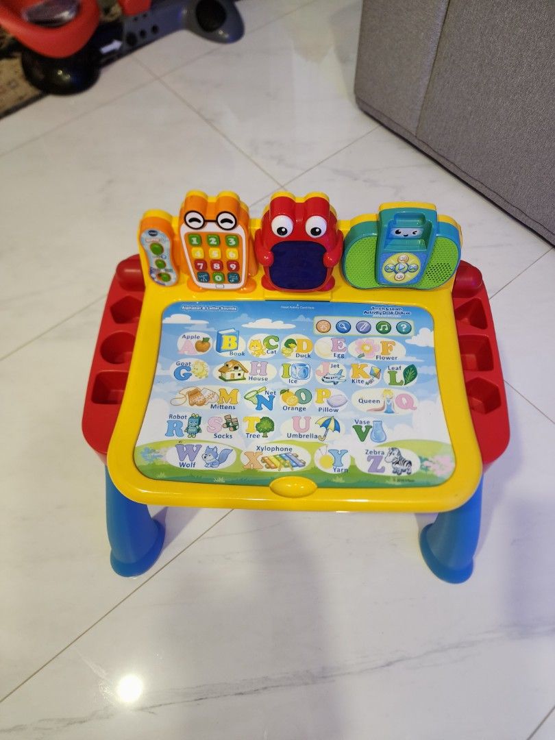 ABC table, Hobbies & Toys, Toys & Games on Carousell