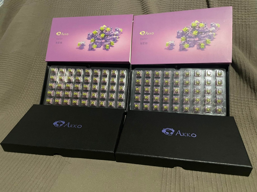 AKKO CS STARFISH KEYBOARD SWITCH, Computers & Tech, Parts & Accessories ...