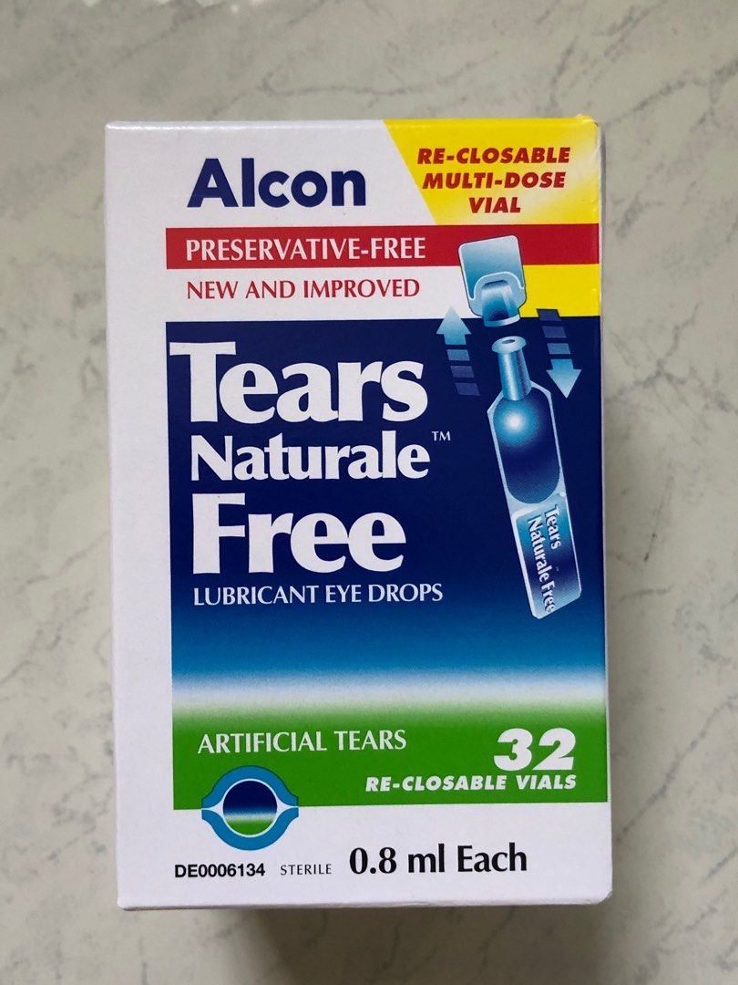 Alcon Tears Naturale Lubricant Eye Drops, 32pcs, Beauty & Personal Care ...