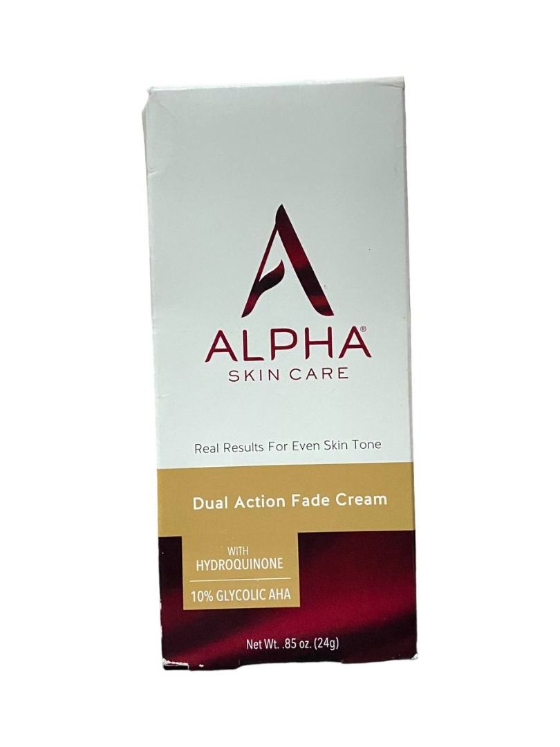 Alpha Skin Care Dual Action Fade Cream 10% Glycolic AHA with ...