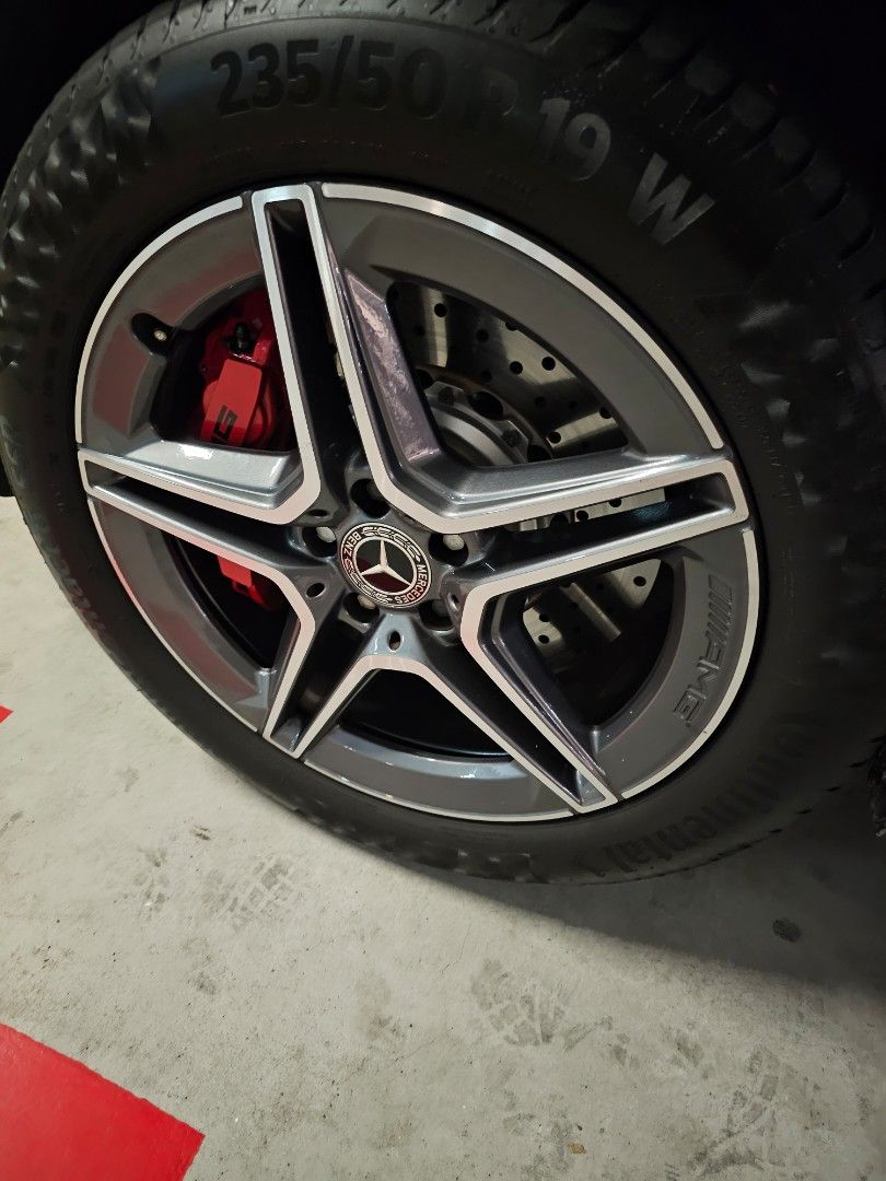 AMG RIMS ONLY (Set of 4), Car Accessories, Tyres & Rims on Carousell