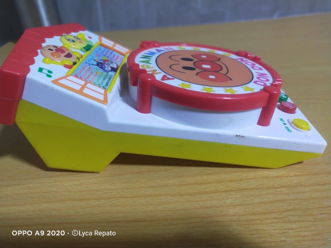 Anpanman Don don Musical Drum, Hobbies & Toys, Toys & Games on Carousell