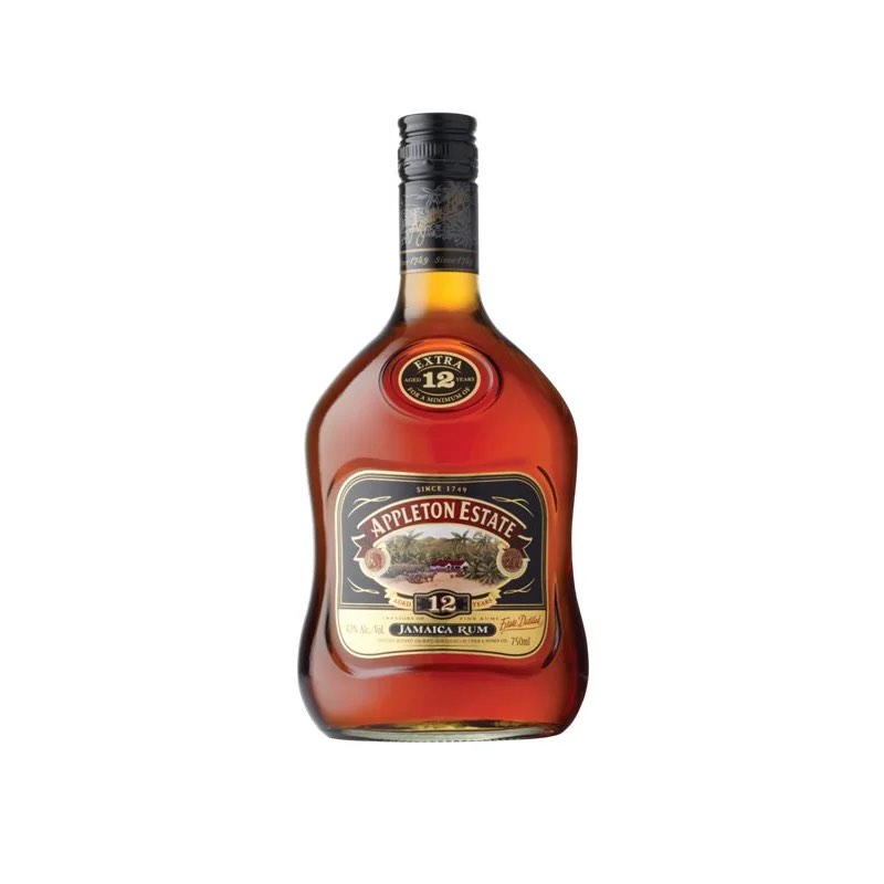 Appleton Estate Jamaica Rum Extra Aged 12 Years 750ml, Food & Drinks ...
