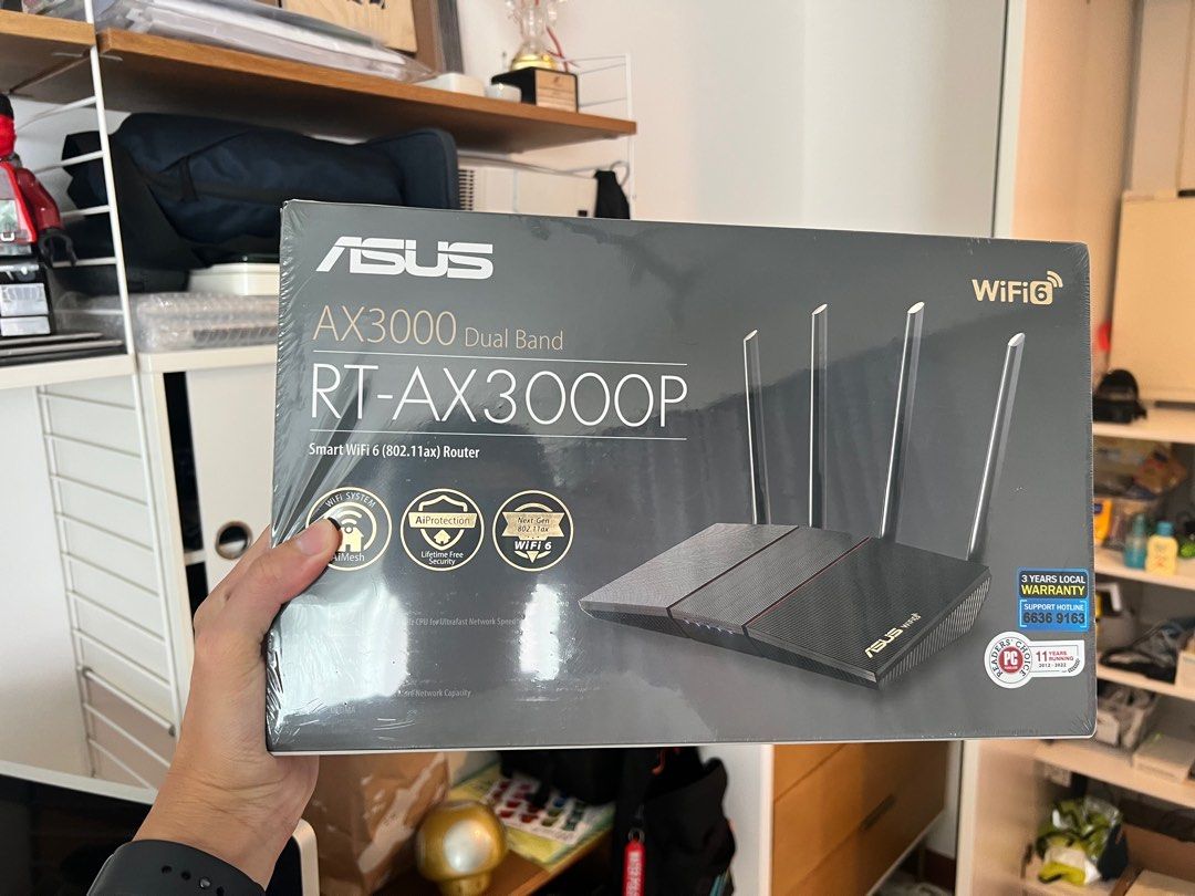 Asus AX3000 Router Dual Band, Computers & Tech, Parts & Accessories ...