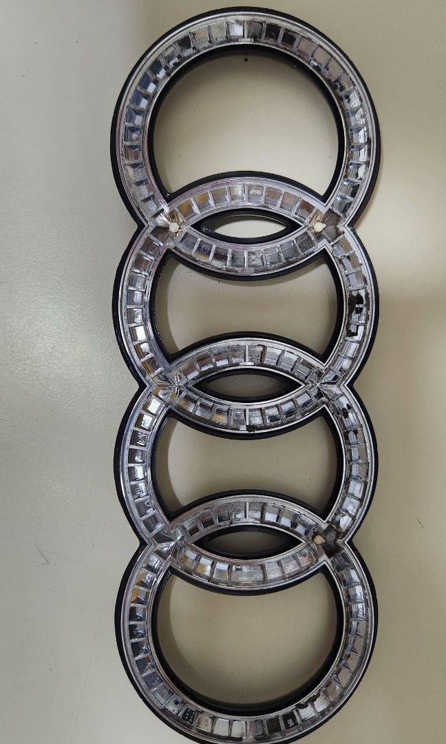 Audi Emblem - 4 rings, Car Accessories, Accessories on Carousell